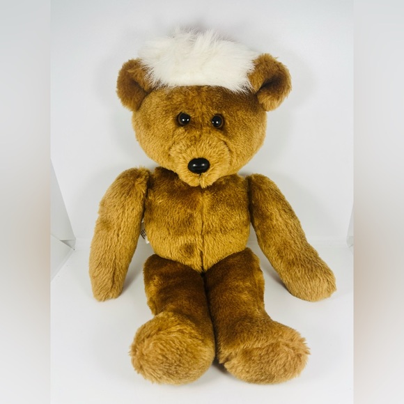 Hallmark | Toys | Hallmark 984 Beau Bear Plush With Christmas Santa Hat ...